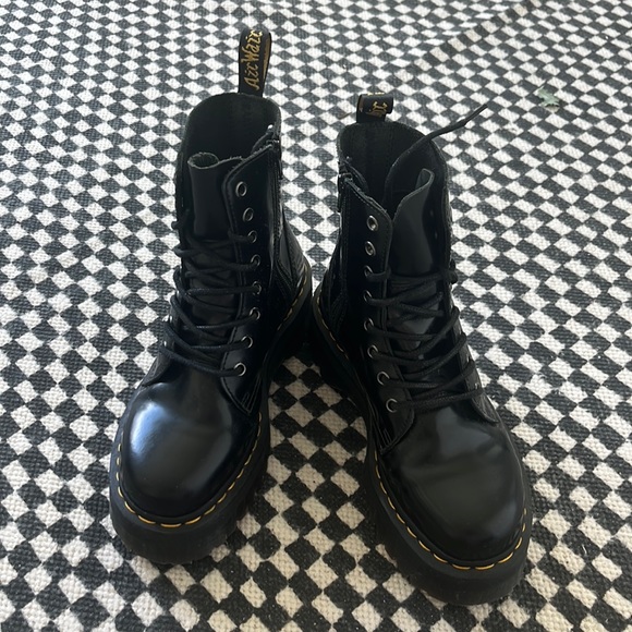Dr. Martens | Shoes | Doc Martens Jadon Platform Boots Black Us7 | Poshmark